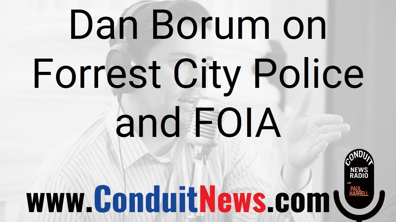 Dan Borum on Forrest City Police and FOIA - YouTube