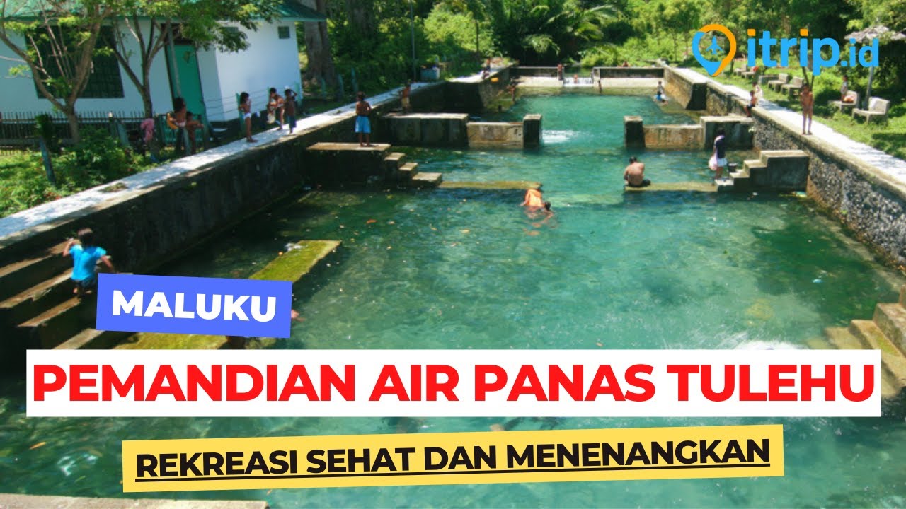 Pemandian Air Panas Tulehu - Pesona Kolam Pemandian Alam yang Eksotis ...