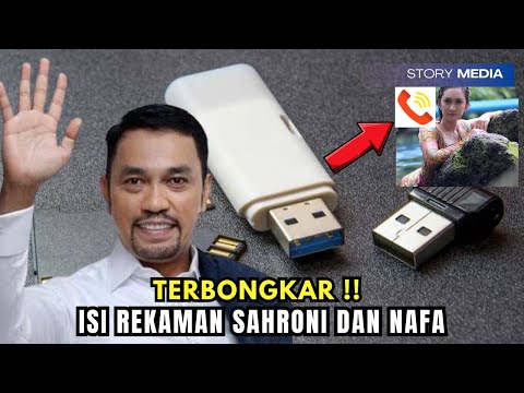 MENGEJUTKAN‼️OJOL INI BONGKAR SEMUA ISI FLASHDISK PUTIH MILIK SAHRONI, BANYAK SKANDAL TERUNGKAP ⁉️