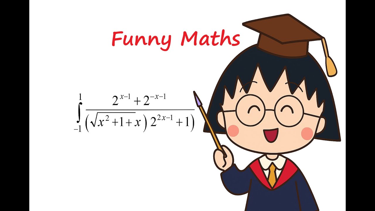 [[Funny Maths]] Funny Maths 20250731|| Integration|| Change Variable ...