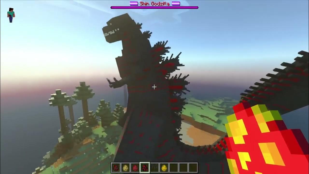Shin Godzilla Addon MCPE in Minecraft PE - MMCRAFT TV - YouTube