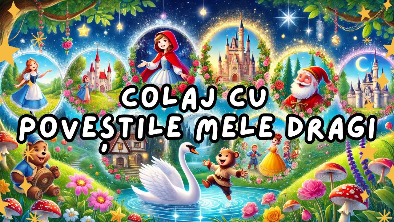 COLAJ CU POVEŞTILE MELE DRAGI - Poveşti pentru copii #povesti #lectura ...