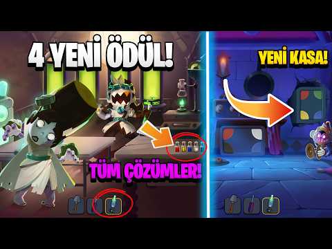 Find Gus Laboratuvar: TÜM ÖDÜLLER VE ÇÖZÜMLER! 4 YENİ ÖDÜL! Brawl Stars #findgus