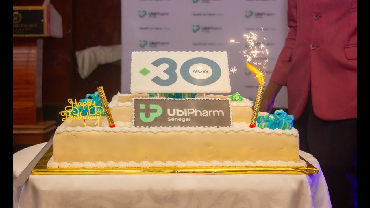 UbiPharm Sénégal célèbre ses 30 ans ! - YouTube