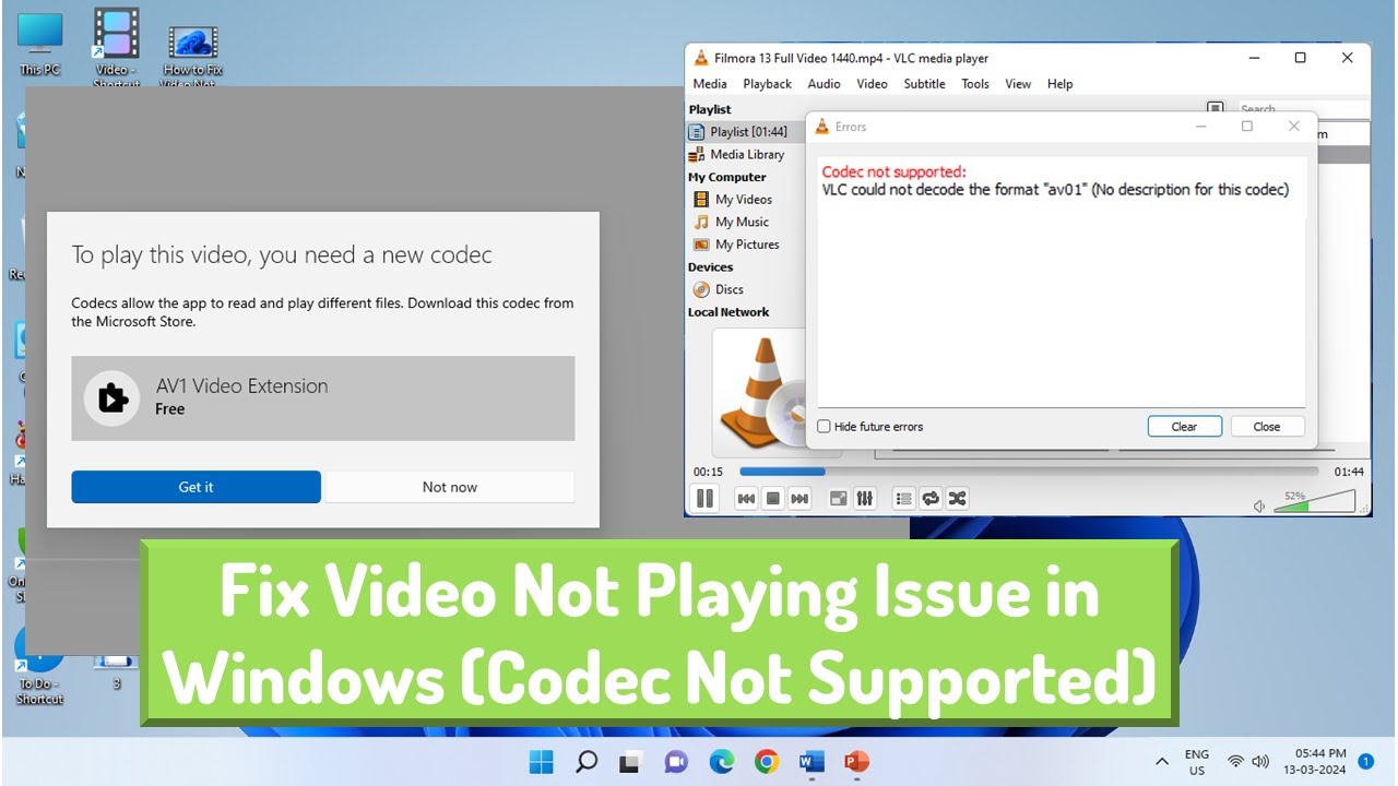 How To Fix Video Not Playing Issue In Windows Codec Not Supported how-to-fix-video-not-playing-issue-in-windows-codec-not-supported