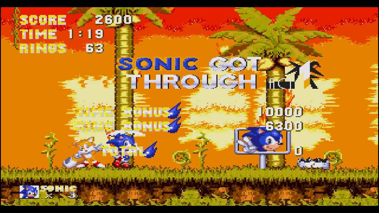 Sonic The Hedgehog 3 & Knuckles (Sega Genesis) Super Sonic Gameplay HD ...