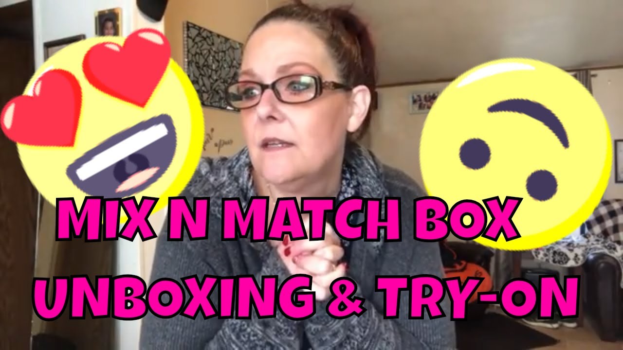//Mix And Match Box //Clothing unboxing// My first box and its a good ...