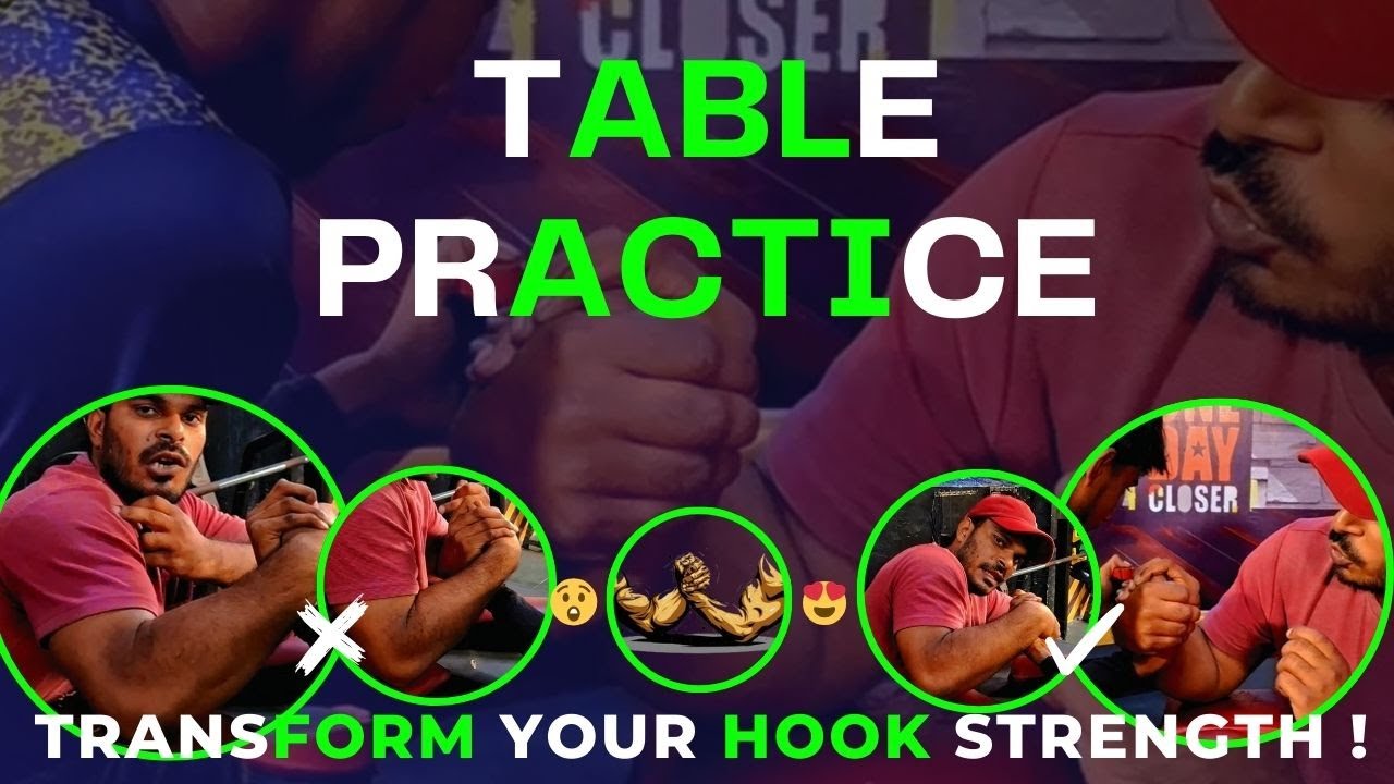Arm Wrestling Practice at The Table| Table practice | Arm Wrestling ...