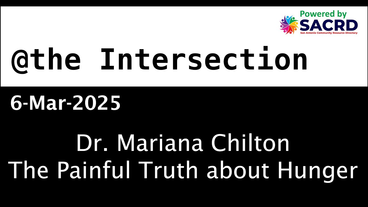 Dr. Mariana Chilton - The Painful Truth about Hunger in America" - YouTube