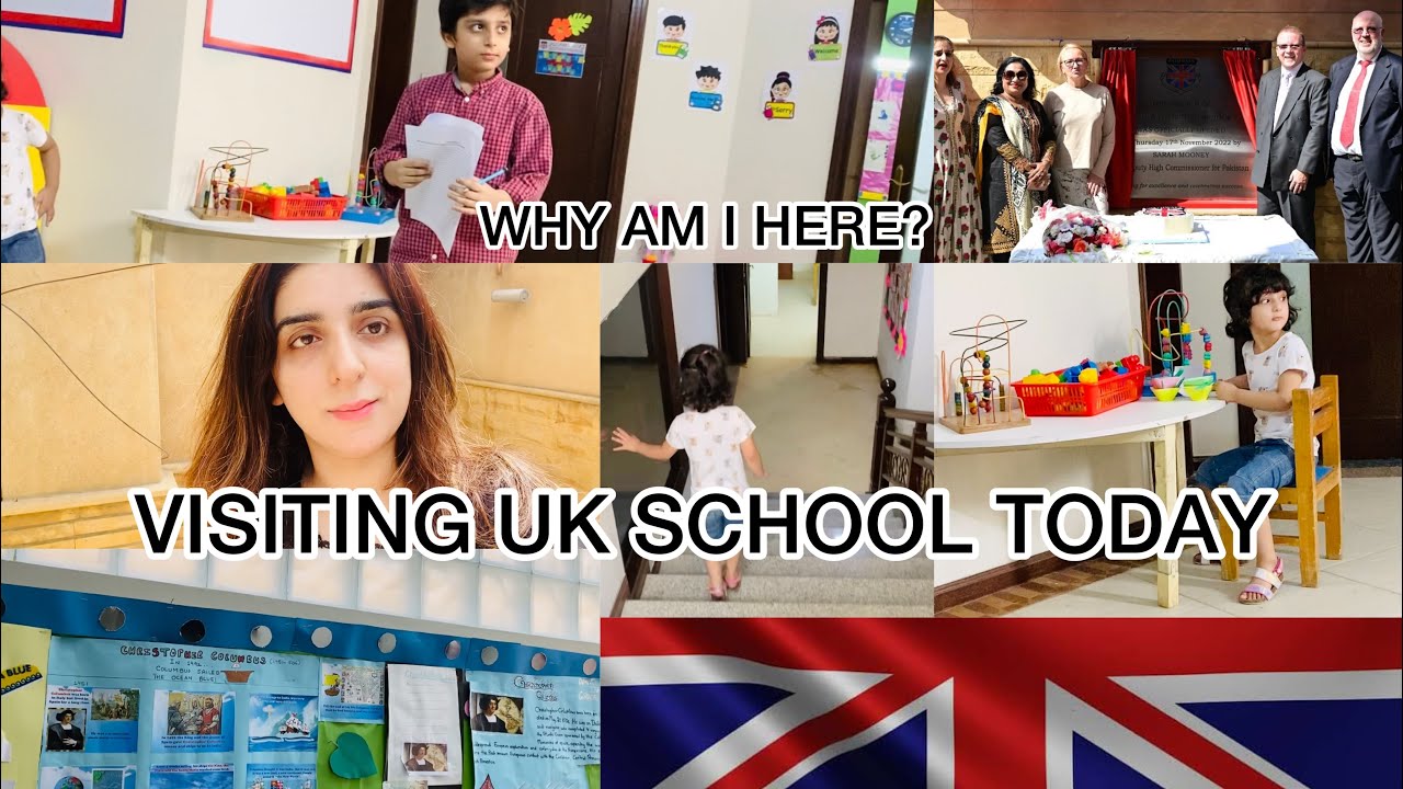 MY DAY AT SCHOOL VLOG 🏫 🤔 VISITING UK SCHOOL 🇬🇧 MET WITH THE PRINCIPAL ...