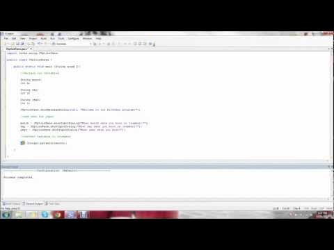 Java Program Using JOptionPane and Integer Conversion - YouTube