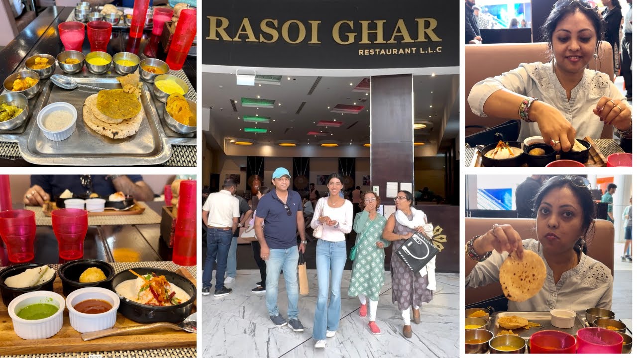 Rasoi ghar |Vegetarian restaurant | Buffet Lunch | Yas Mall | Abu Dhabi ...