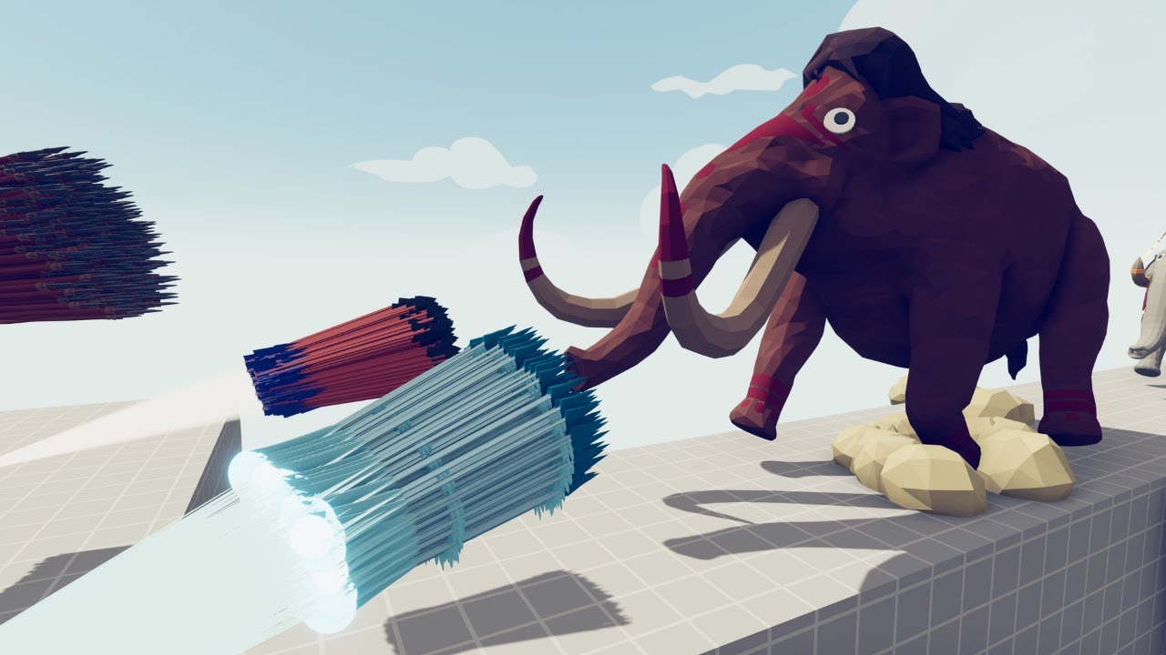 Elephant And Mammoth Vs Gods - | TABS - Totally Accurate Battle ...