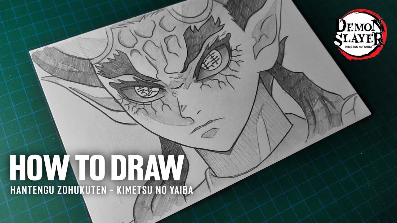 How to Draw Hantengu Zohukuten - [Kimetsu no Yaiba] Step by Step for ...