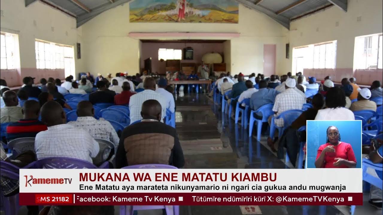 Kameme TV LIVE || Mohoro Gitau - YouTube