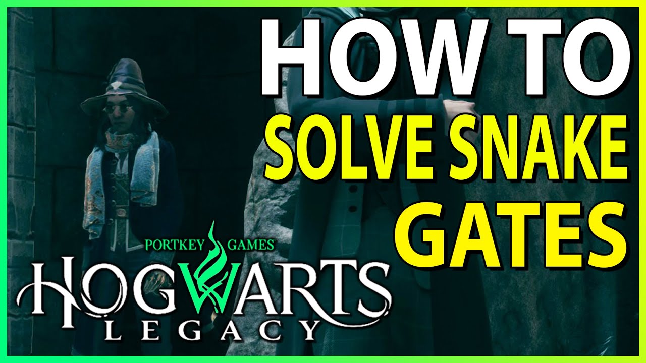 How to Solve The Snake Gates (Shadow of the study) in Hogwarts Legacy ...