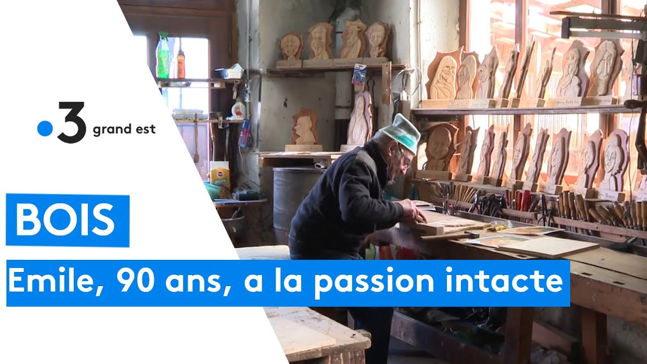Emile Schaeffer, 75 ans au service du bois - YouTube