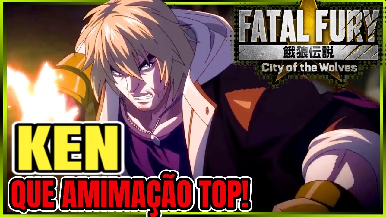 Ken se junta a FATAL FURY. KEN VS TERRY EM UMA ANIMAÇÃO MUITO TOP ...