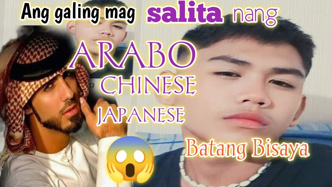 BATANG CEBUANO MAGALING MAG ARABO|CHINESE|JAPANESE|😱 ️(BISAYA) GENIUS ...