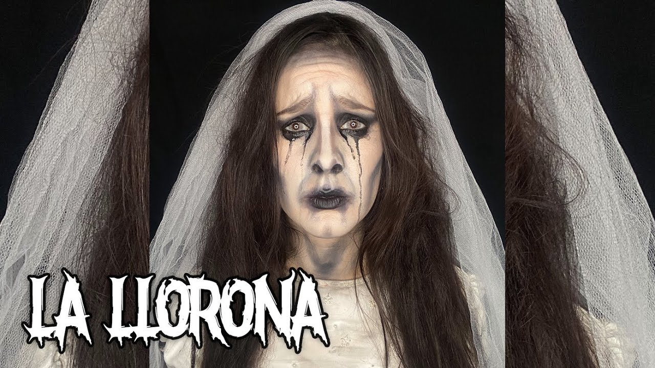 ME MAQUILLO CONTANDO HISTORIAS DE TERROR | LA LLORONA - YouTube