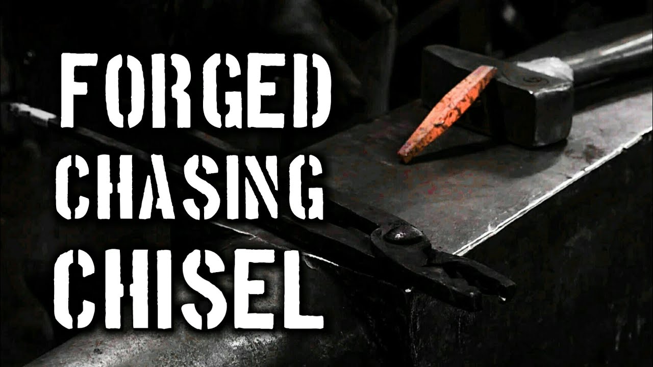 Step One of Forging a Chasing Chisel [The Blacksmith Butcher Tool ...
