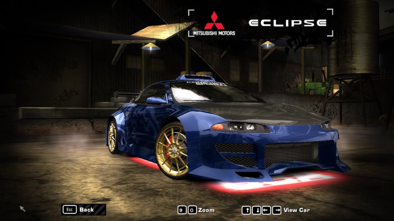 NFS Most Wanted | 1999 Mitsubishi Eclipse GS-T Junkman Tuning ...