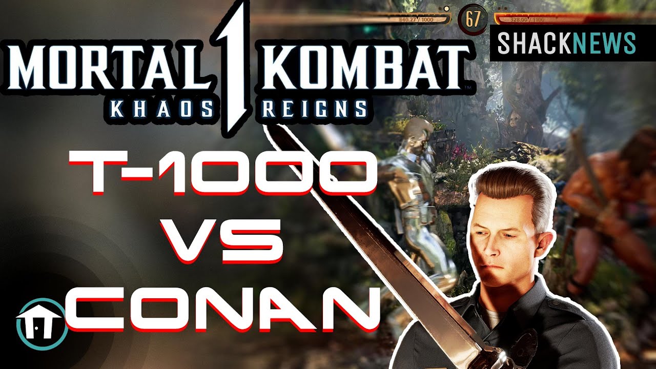 MK1 - T-1000 Vs Conan - YouTube