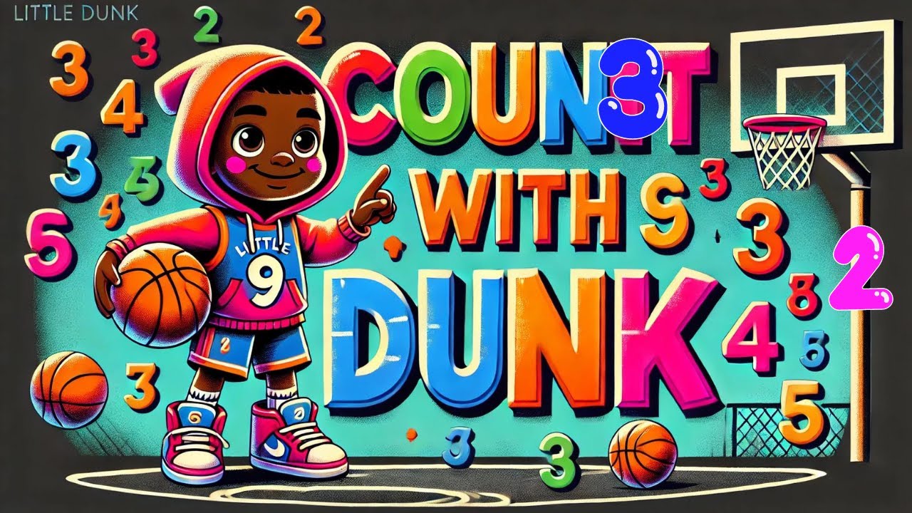 ⭐"Count with Little Dunk 10: Steps to Success | Motivational Counting ...