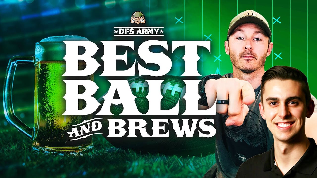 NFL Best Ball Strategy w/ Matthew Betz | Underdog Live Draft TUESDAY ...