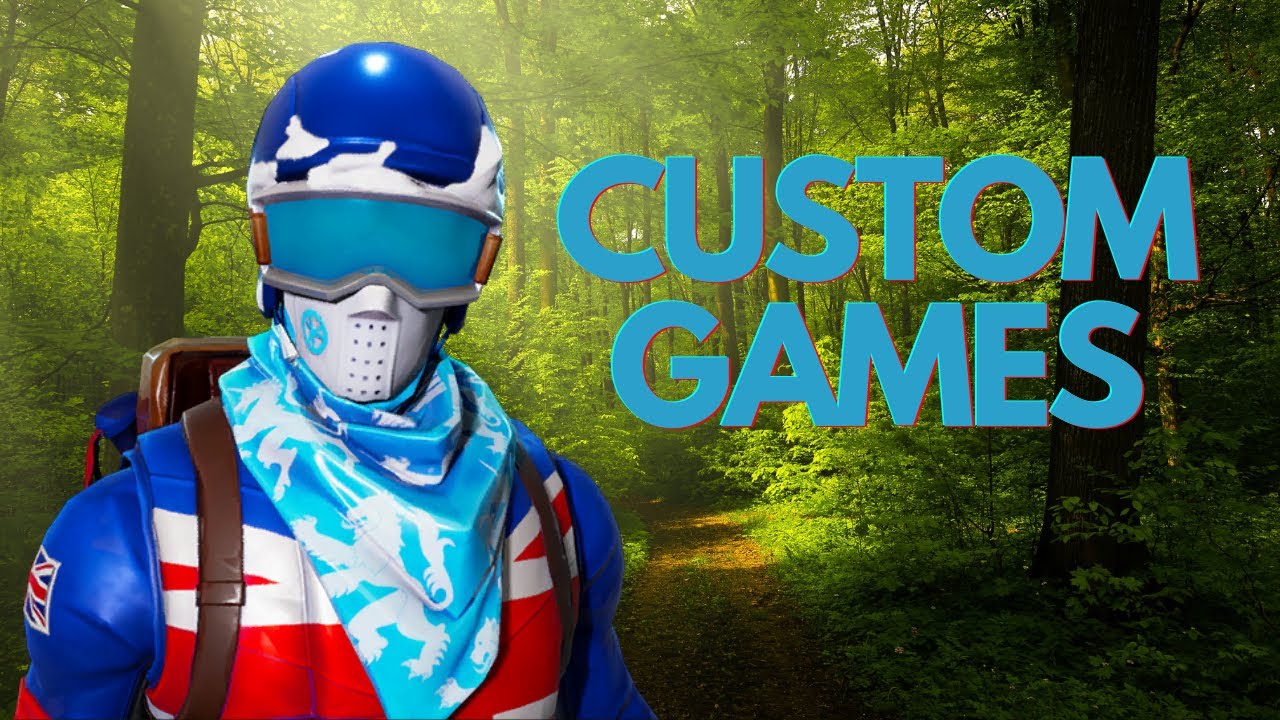 Fortnite Custom Matches LIVE: Solo Zonewars, Boxfights & Battle Royale ...