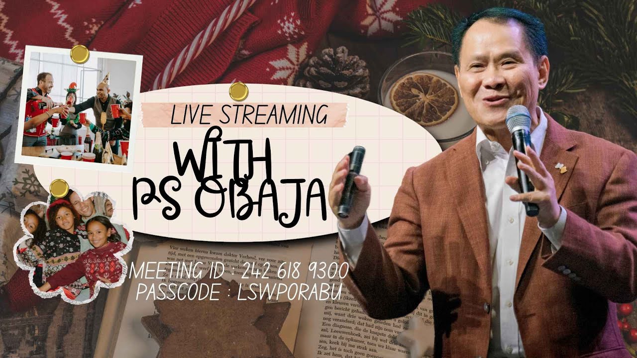 KESEMPATAN TERAKHIR YANG LUAR BIASA | Live Streaming With Ps Obaja | Ps ...