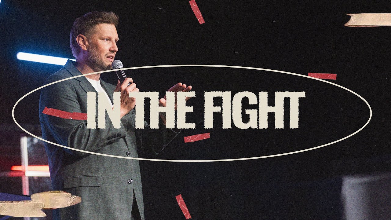 In The Fight | Pastor Sam Hamstra | Matthew 4:1-11 | Face To Face | Red ...