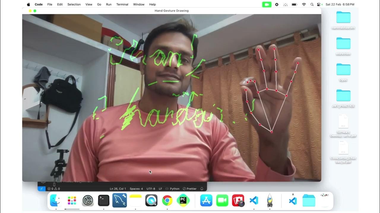 Python & OpenCV Experiment - DRAWING - YouTube
