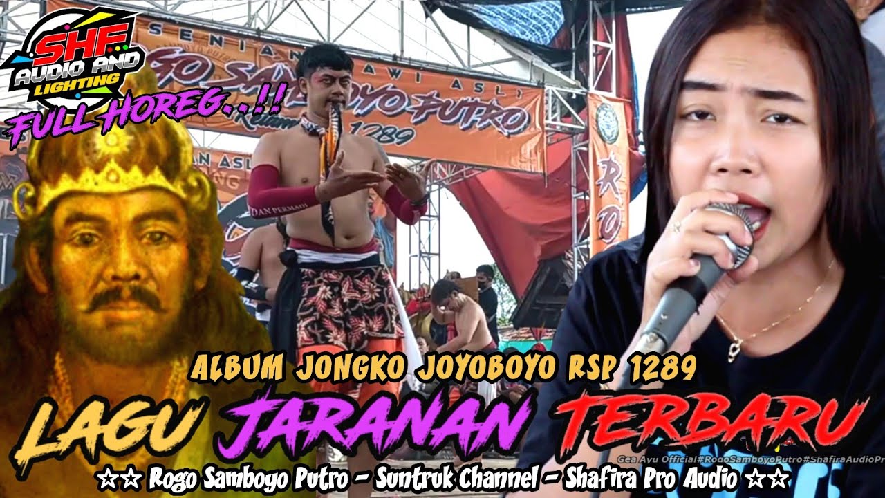 ALBUM JONGKO JOYOBOYO GEA AYU GONG SIJI TERBARU‼️ LAGU JARANAN Rogo ...