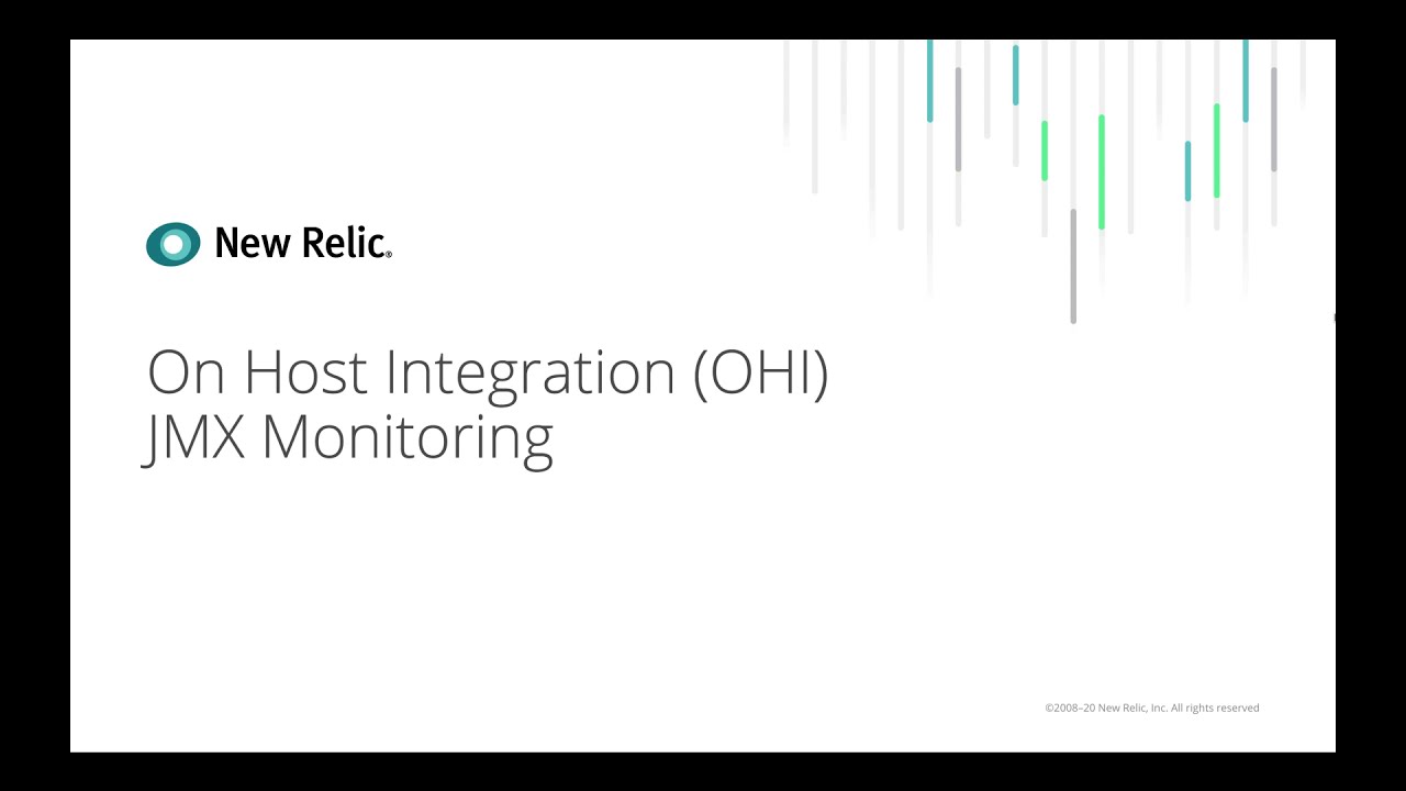 New Relic On Host Integration (OHI) with JMX - YouTube