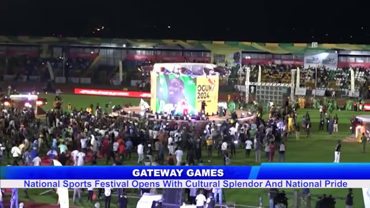 OGUN GATEWAY GAMES 2024 | National Sports Festival Opening Ceremony ...