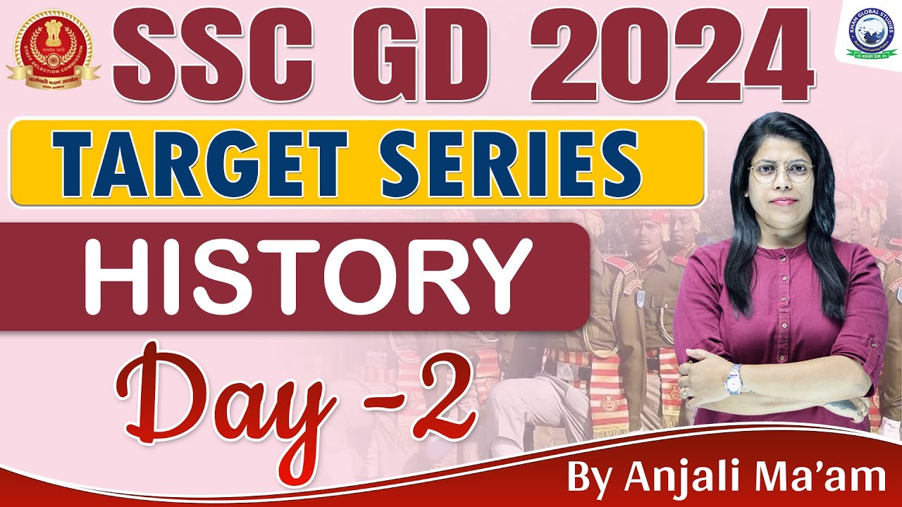 SSC GD 2024 || SSC GD History 2024 || SSC GD History Questions || Day-2 ...