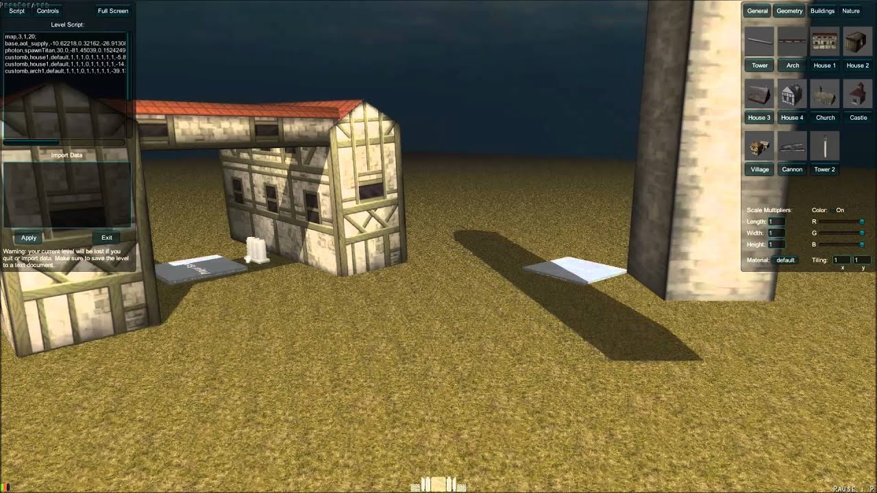 AOG / AOTTG RC Mod Level Creator Tutorial - YouTube