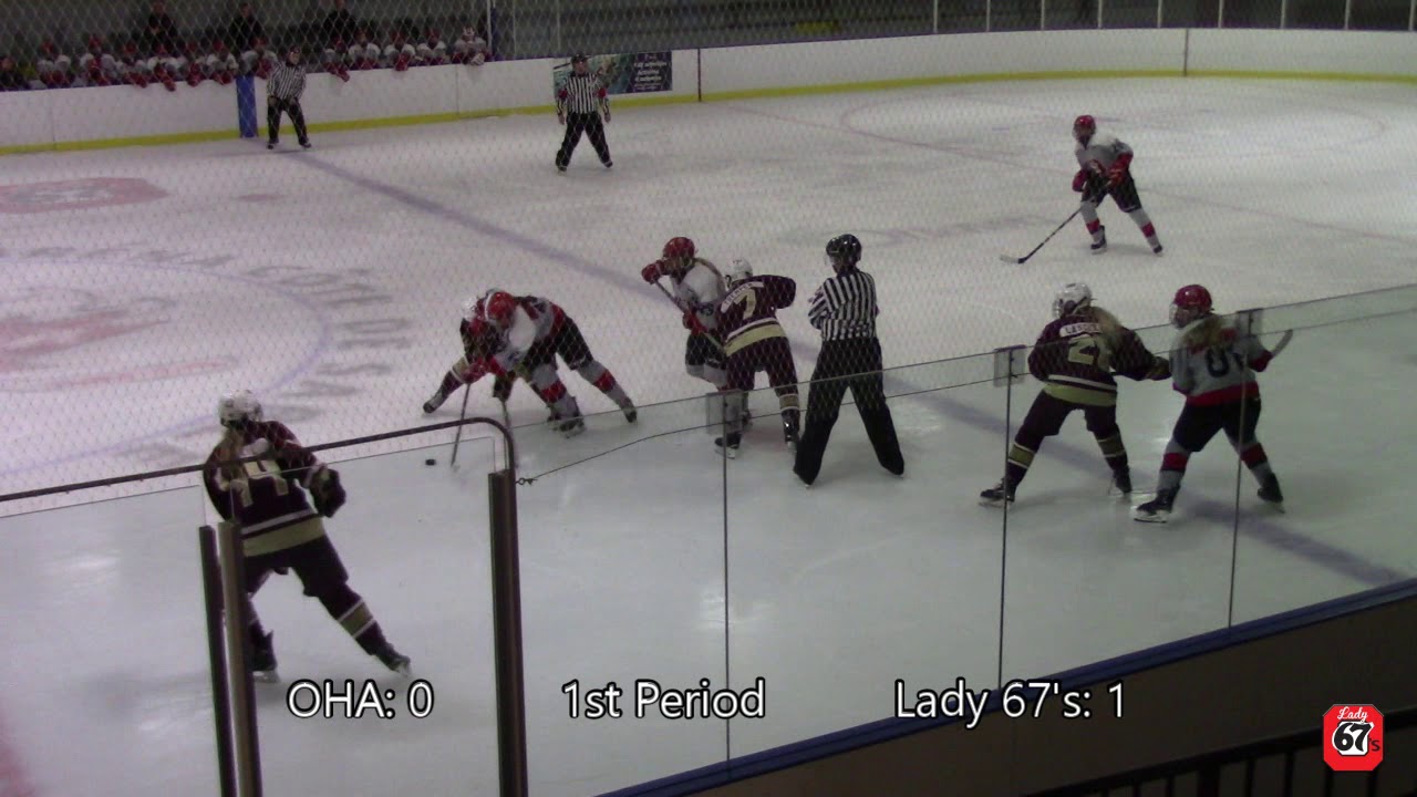 Ottawa Junior Lady 67's vs OHA - September 22, 2019 - YouTube