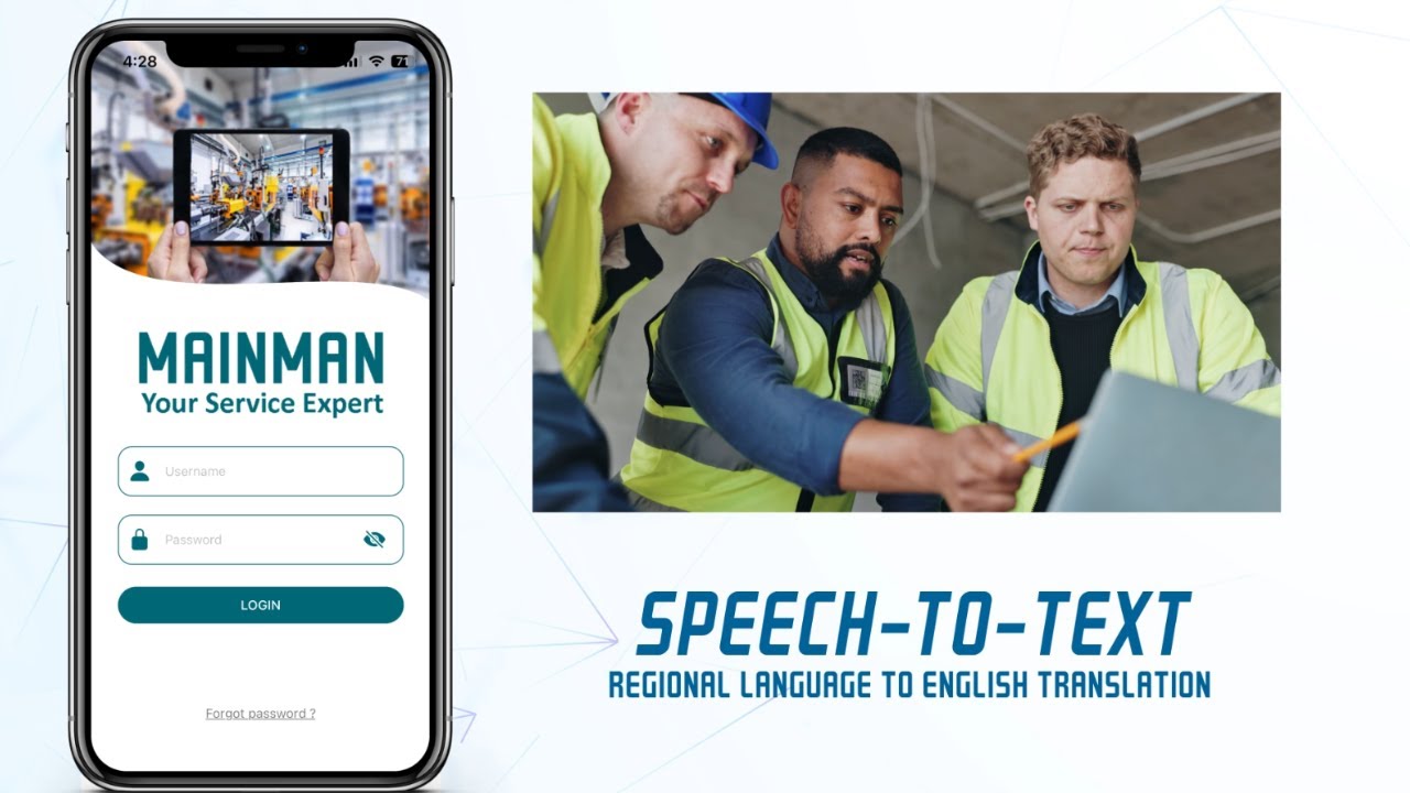 Speech to Text : Game-Changing Feature in MAINMAN CMMS App! - YouTube