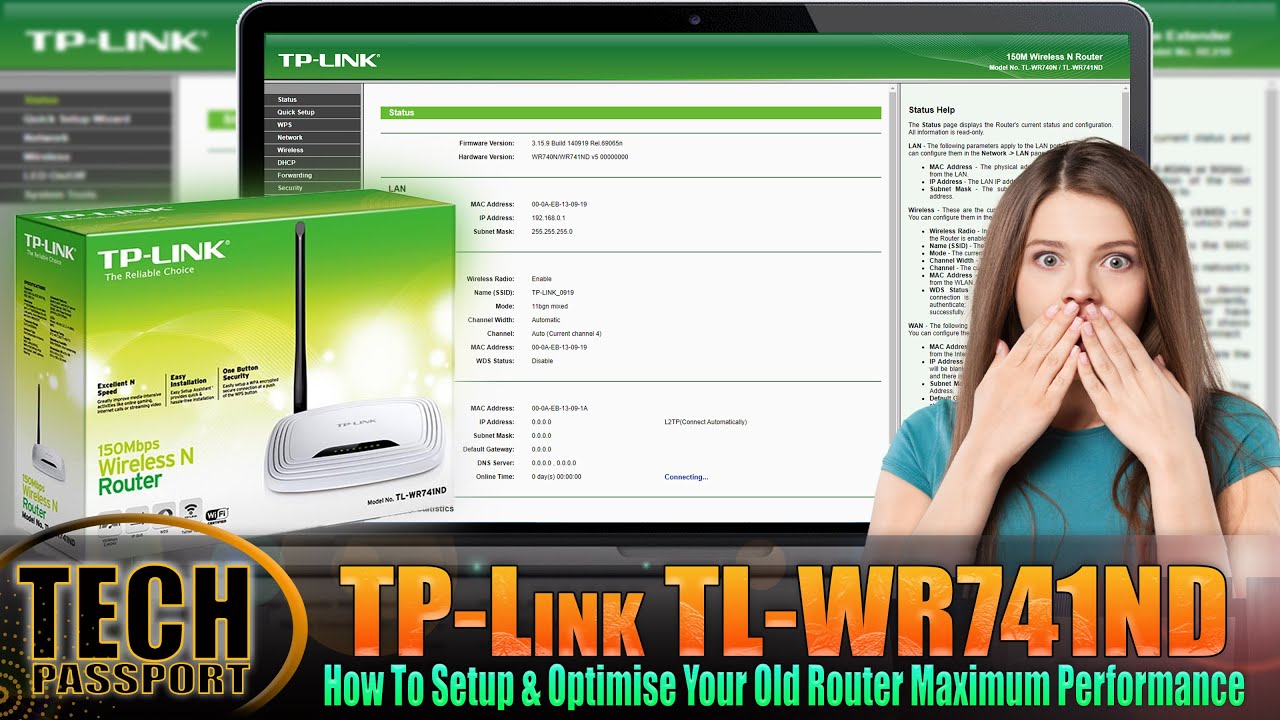 TP-Link TL-WR741ND | How To Setup & Optimise Your Old Router Maximum ...