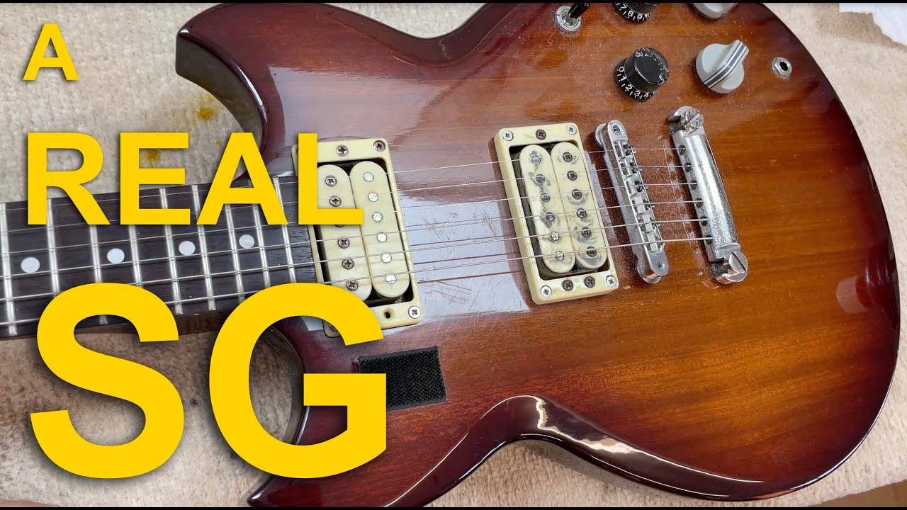 Yamaha SG200 refret Pt 1 - YouTube