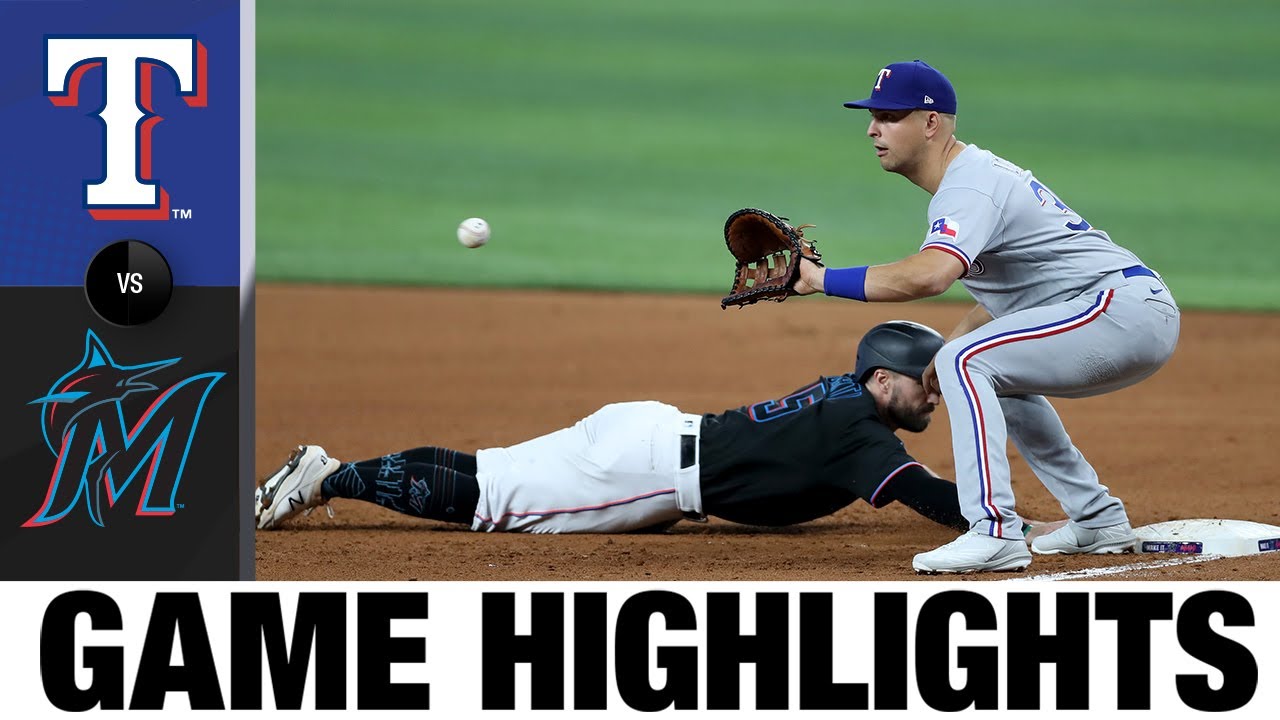 Rangers vs. Marlins Game 1 Highlights (9/12/22) | MLB Highlights - YouTube