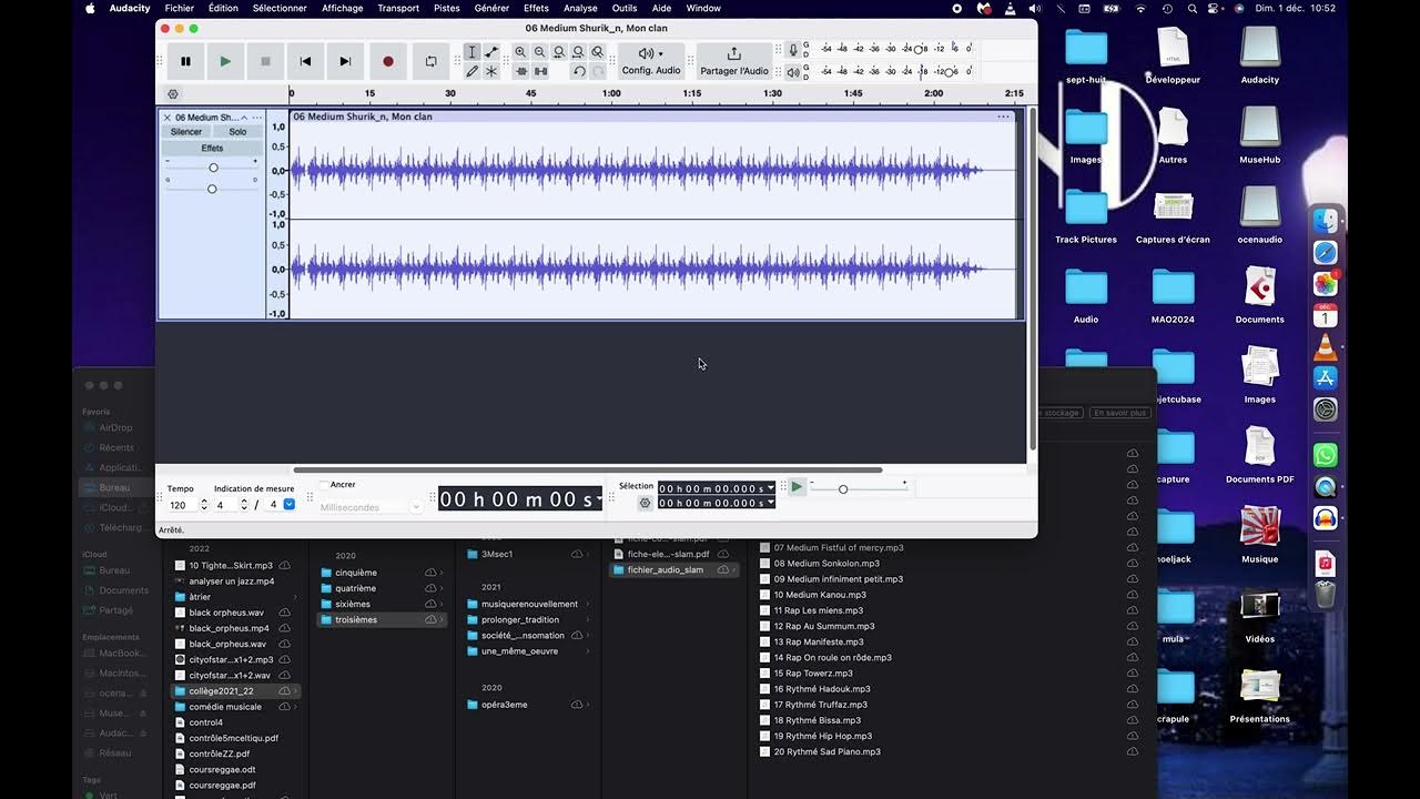 tuto audacity - YouTube