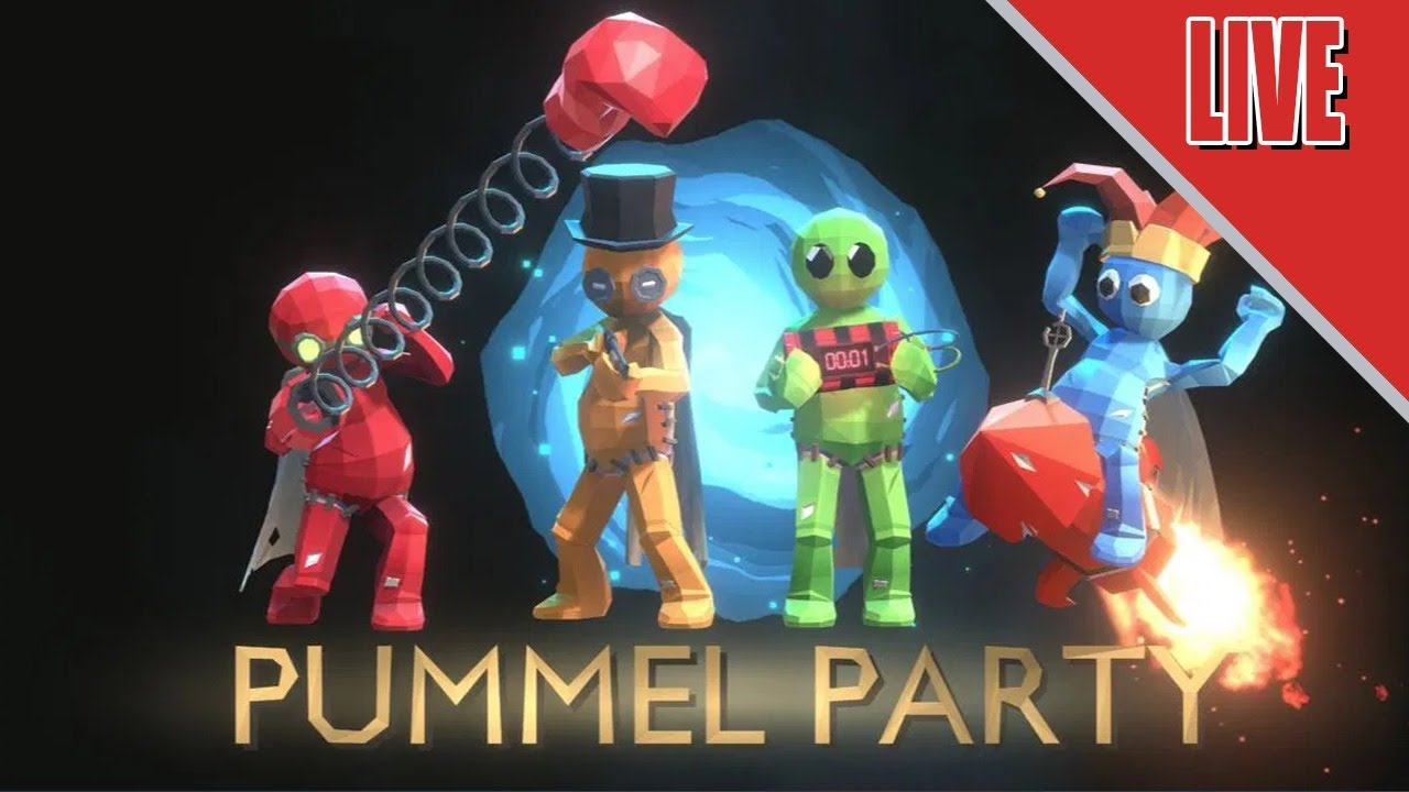 เกมโดนใจอะไรกันเอย - LIVE - Pummel Party - YouTube