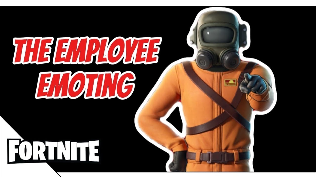 THE EMPLOYEE - Emoting In Fortnite (Lethal Company) - YouTube