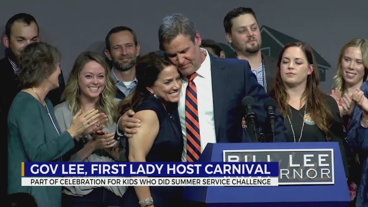 Gov. Bill Lee, First Lady Maria Lee celebrate kids who joined in summer ...