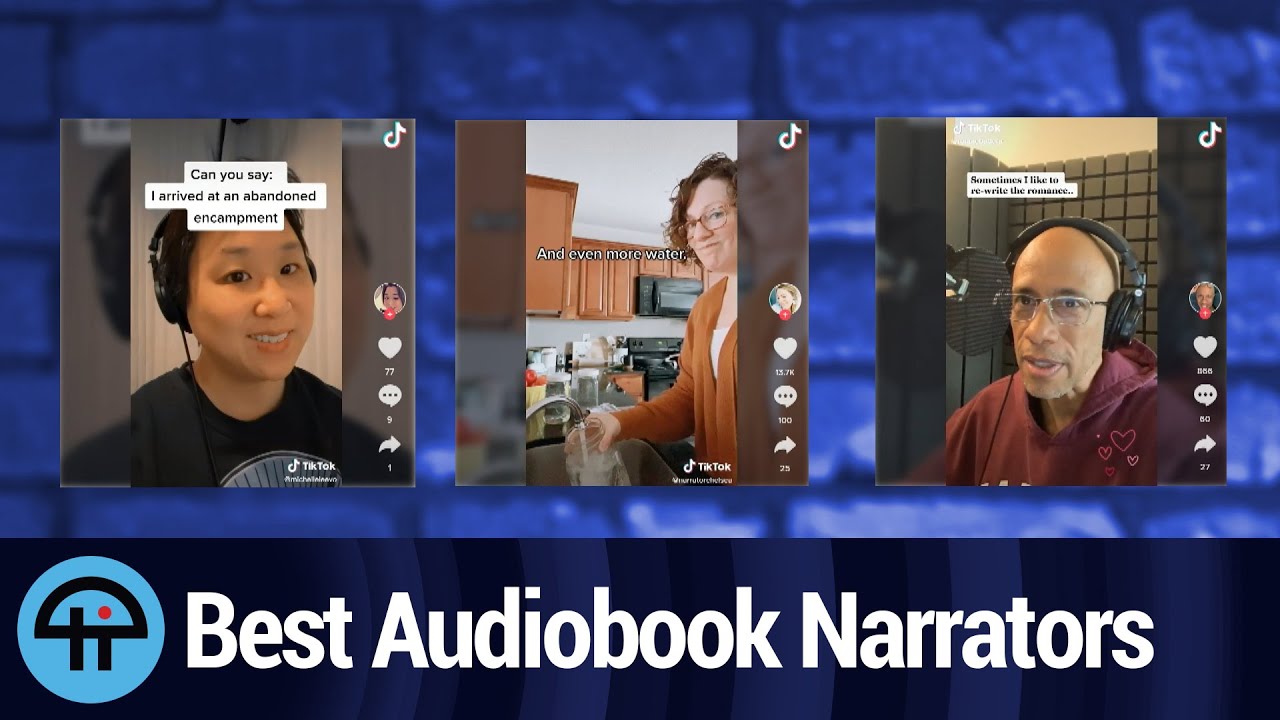 Some of the Best Audiobook Narrators on TikTok - YouTube