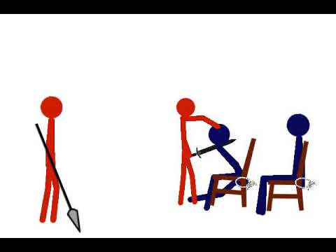 Bad stickman people get what they deserve - YouTube