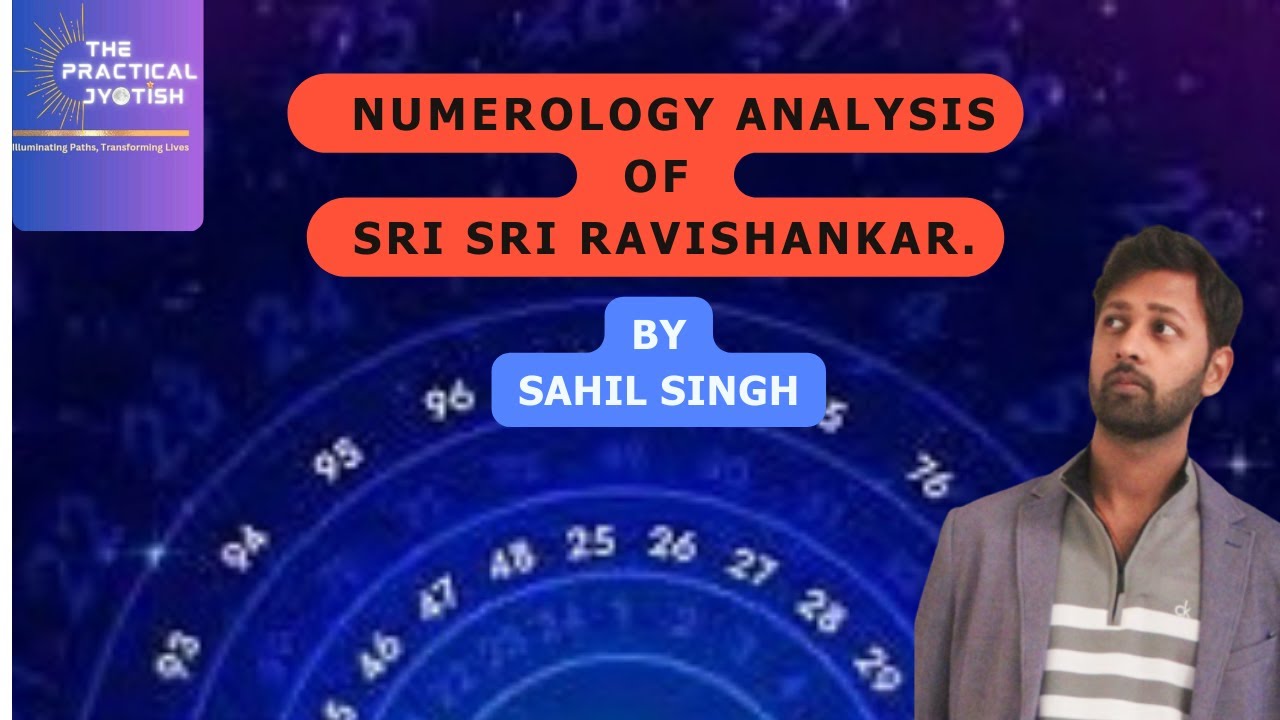 Numerology Chronicles : Gurudev Sri Sri Ravishankar Birth Chart ...